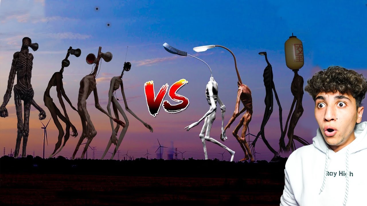 GERÇEK HAYATTA TÜM SİREN HEAD SAVAŞLARI !! (Siren Head Animation) - YouTube