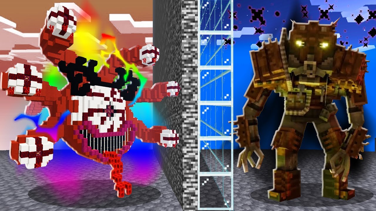 I Cheated In A Scary Mob Battle In Minecraft Youtube