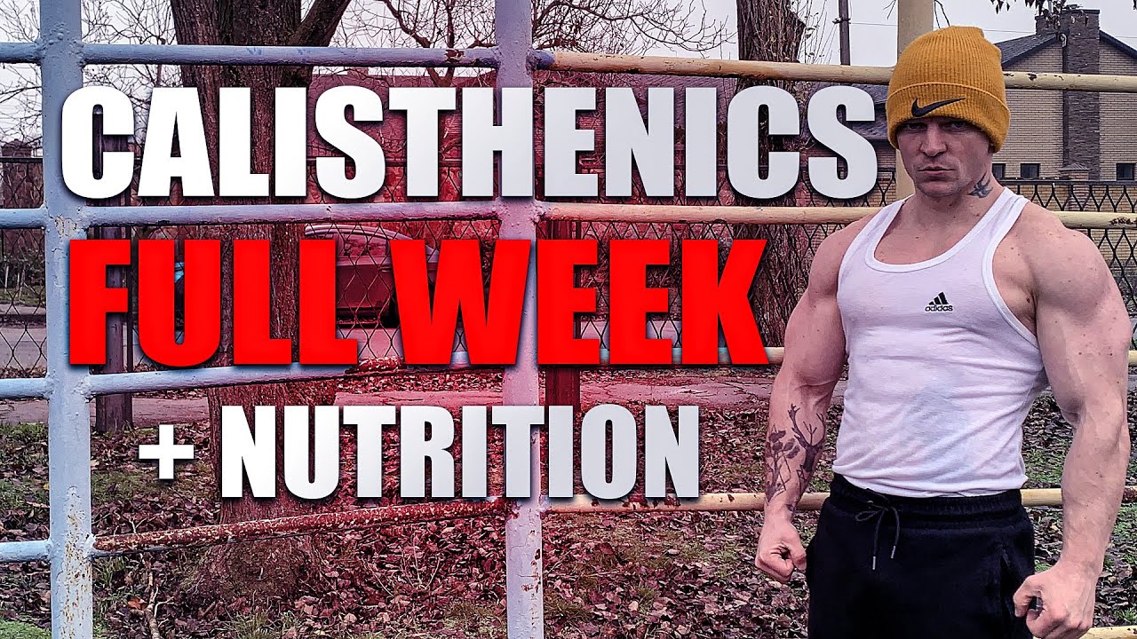 Full-Week Hybrid Calisthenics Program (Bodyweight + Weighted) - YouTube