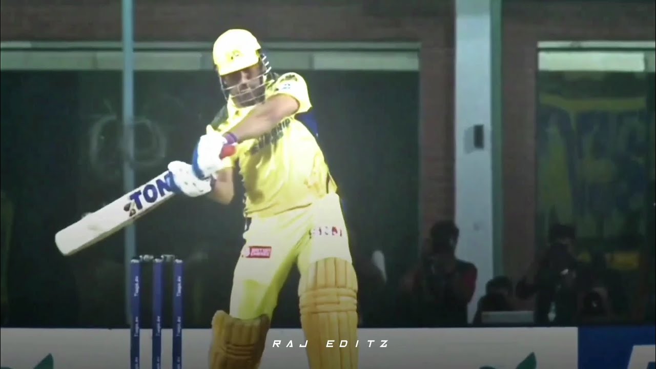 CSK VS RCB EDIT THALA MS DHONI - YouTube