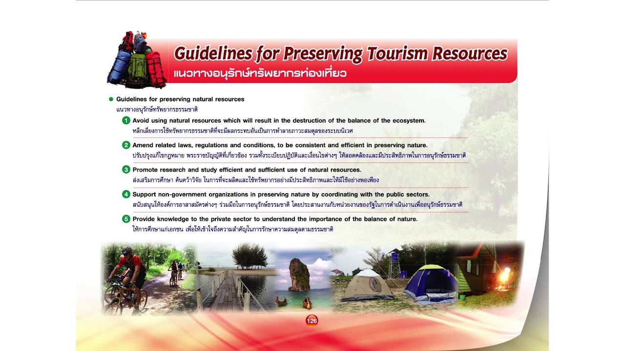 Module 5 Tourism Resources : Guidelines for Preserving Tourism ...