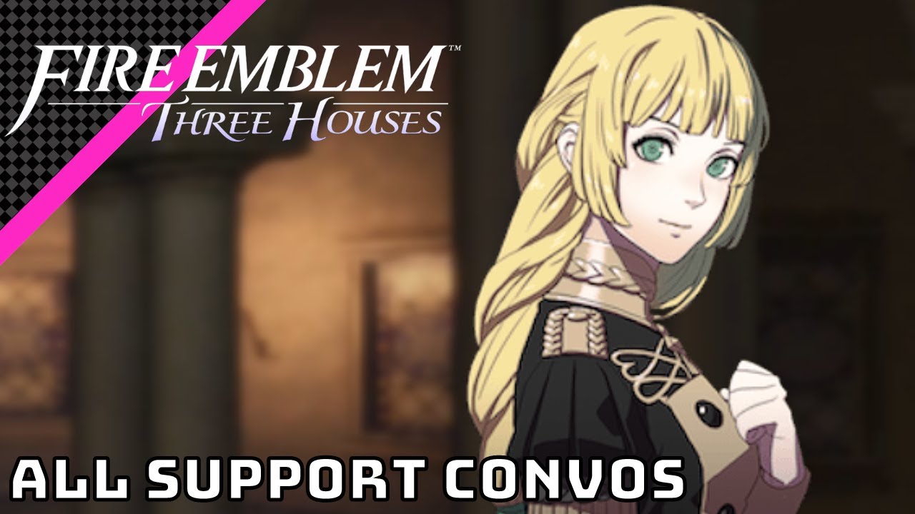 Ingrid: All Support Convos | Fire Emblem: Three Houses (Nintendo Switch ...