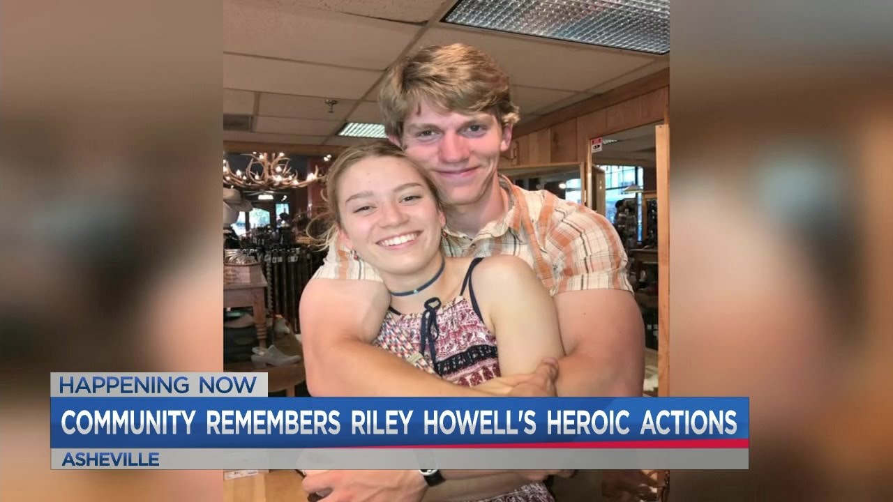 Community remembers Riley Howell's heroic actions. - YouTube