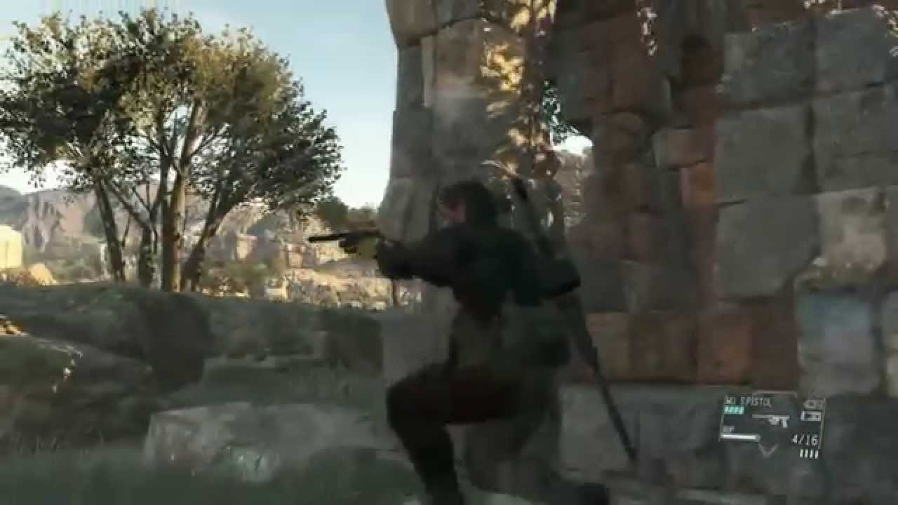 MGS V "Quiet" Fight Tranq Gun Only - YouTube