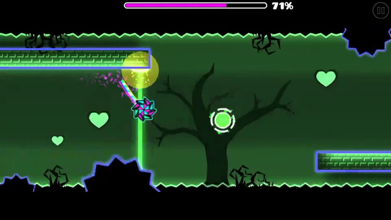 Geometry Dash "When The Leaves Fall" By Hyenada ~ all coins - YouTube