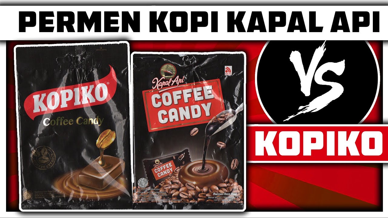 Permen Kopi Kapal Api VS Kopiko - YouTube