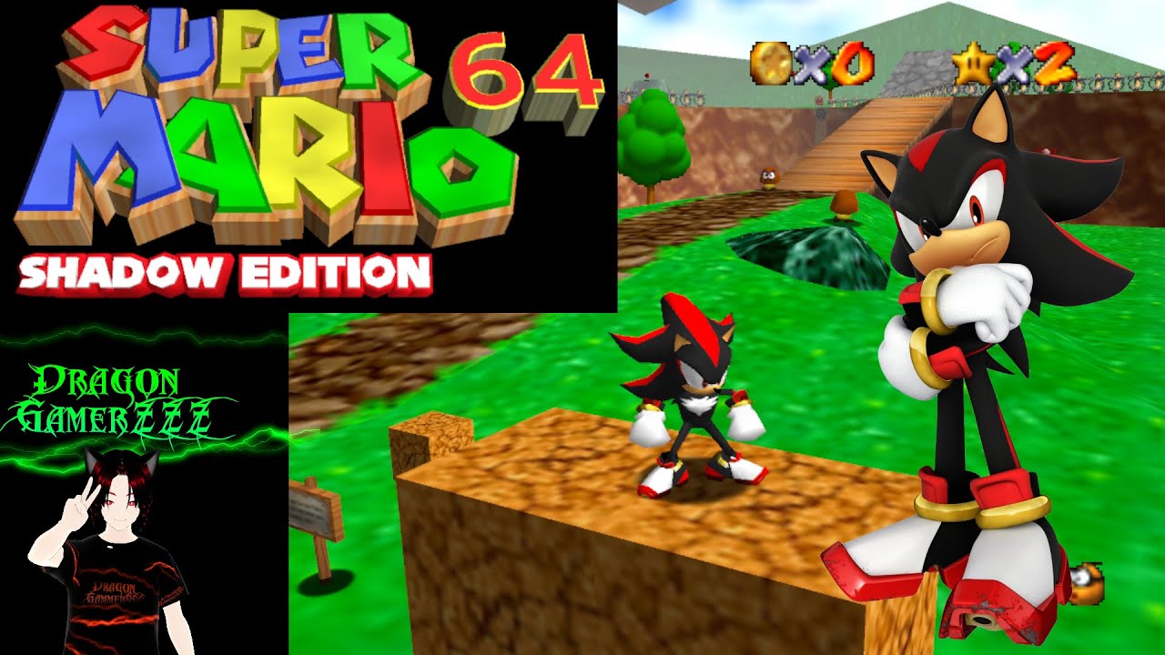 Como sería el mundo de Super Mario 64 con Shadow | Parte 1 - YouTube