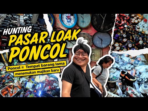 Hunting Barang Random di Pasar Loak Poncol Senen Jakarta