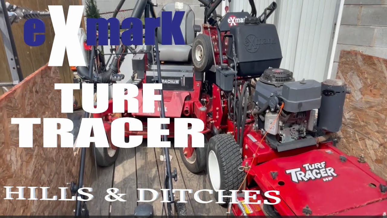 EXMARK TURF TRACER - YouTube