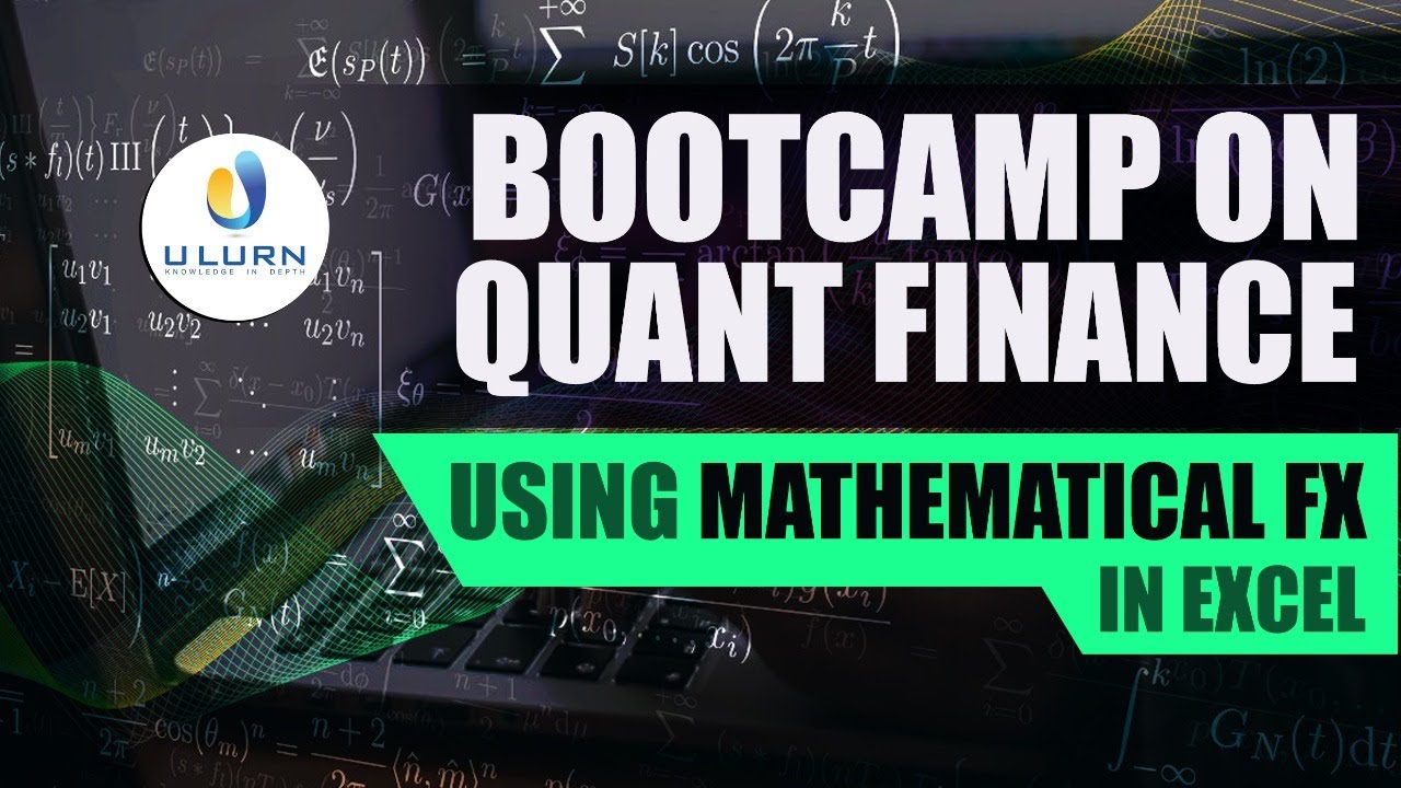 Bootcamp on Quant Finance | Mathematical (Polynomial, Exponential ...