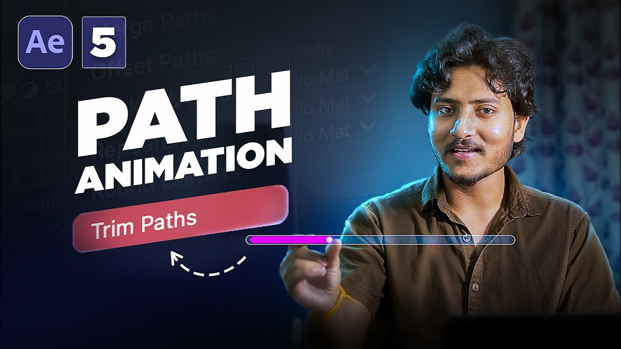 After Effects Path Animation Masterclass | Trim Paths Explained Easily ...