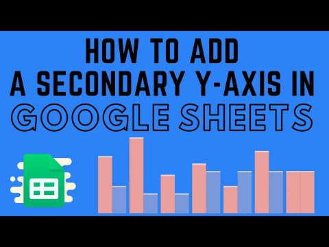 How to Add a Secondary Y Axis in Google Sheets