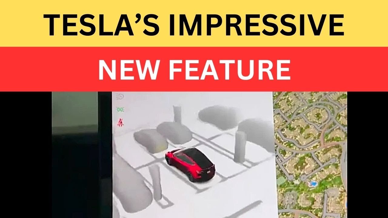 Tesla Unveils Impressive New Bird Eye View 3D Reconstruction Park ...