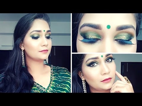Bridal Makeup | Mehandi Makeup look | #bandbaajabarat - YouTube