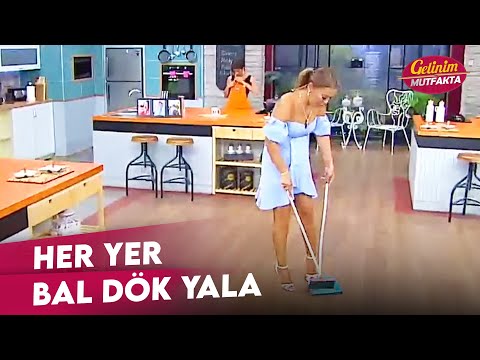 Demet Akalın'dan Stüdyo Temizliği - Gelinim Mutfakta 749. Bölüm