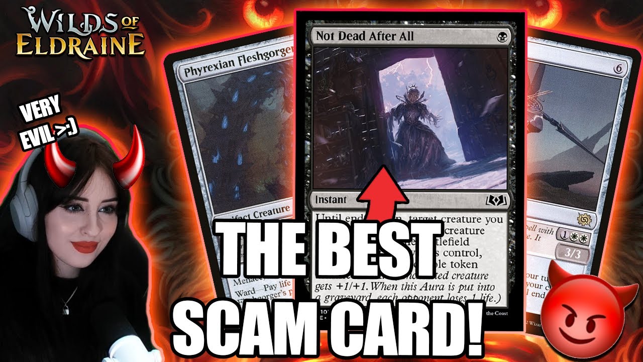 Tired of Removal? TRY SCAM! 😈 New Standard Mono Black Scam 😈MTG ...
