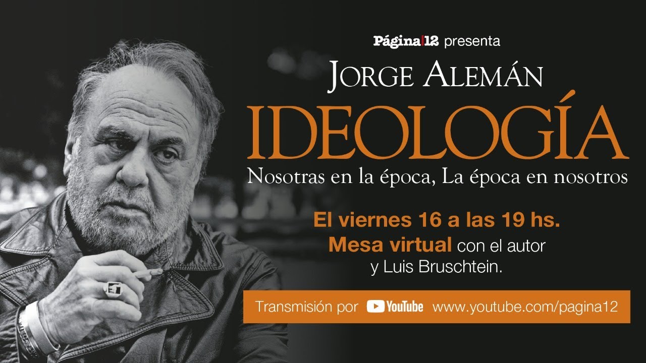 📚Jorge Alemán presentación virtual del libro "Ideología: Nosotras en la ...