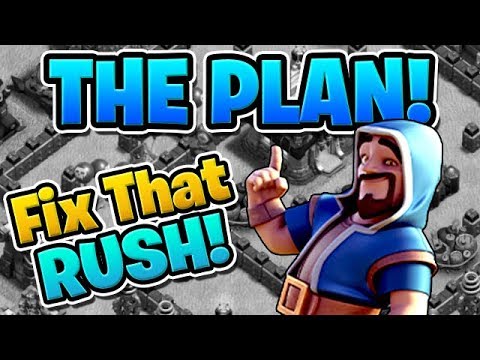 THE PLAN TO FIX MY RUSHED BASE! - Fix That Rush Ep.1 - "Clash of Clans ...