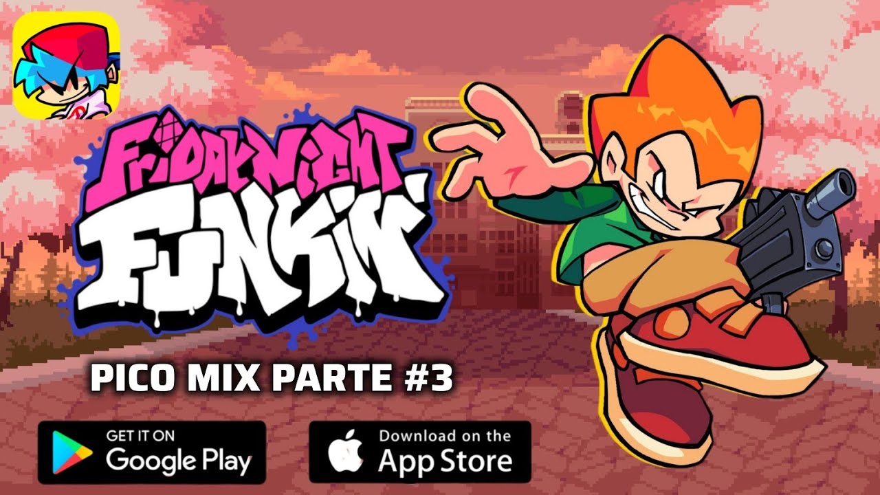 Friday Night Funkin [Mobile] - Gameplay parte 3 pico mix FreePlay ...