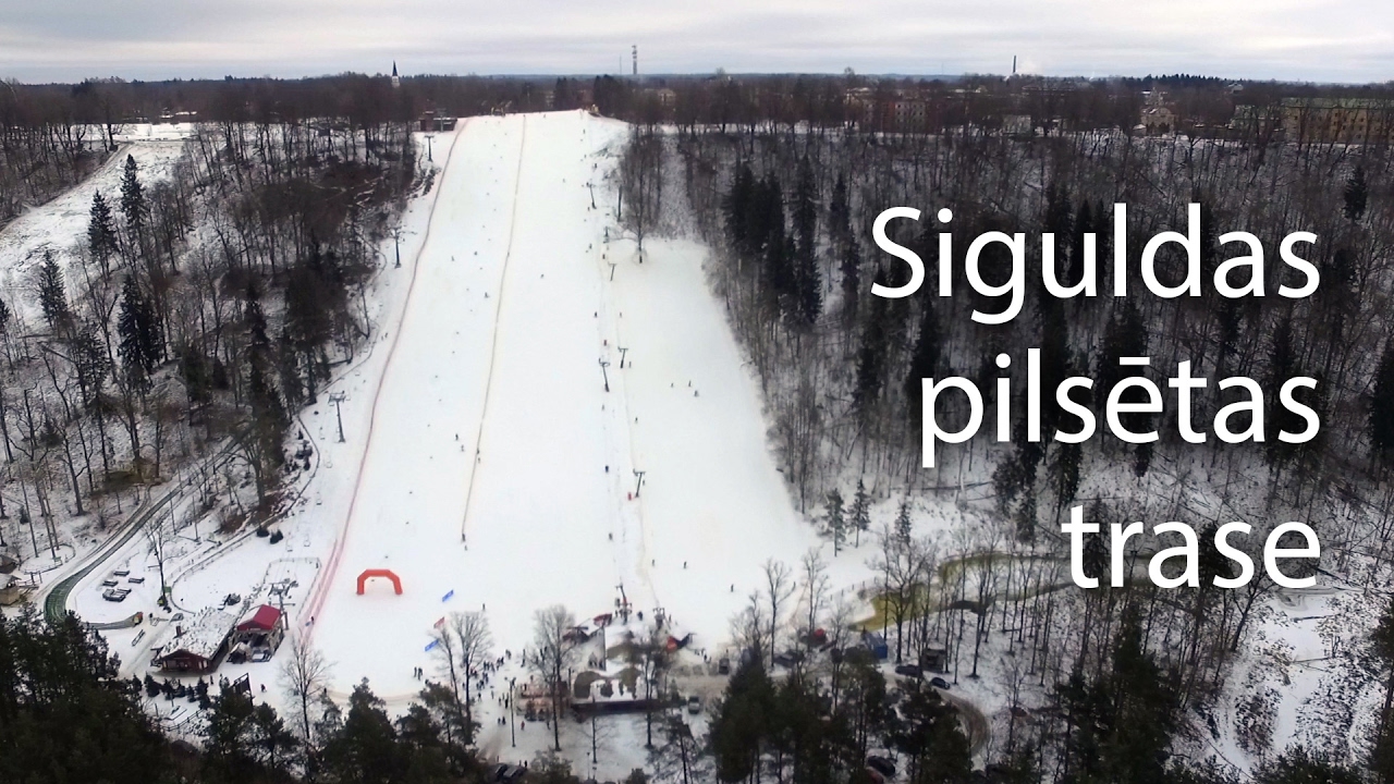 Siguldas pilsētas trase 2017 - YouTube