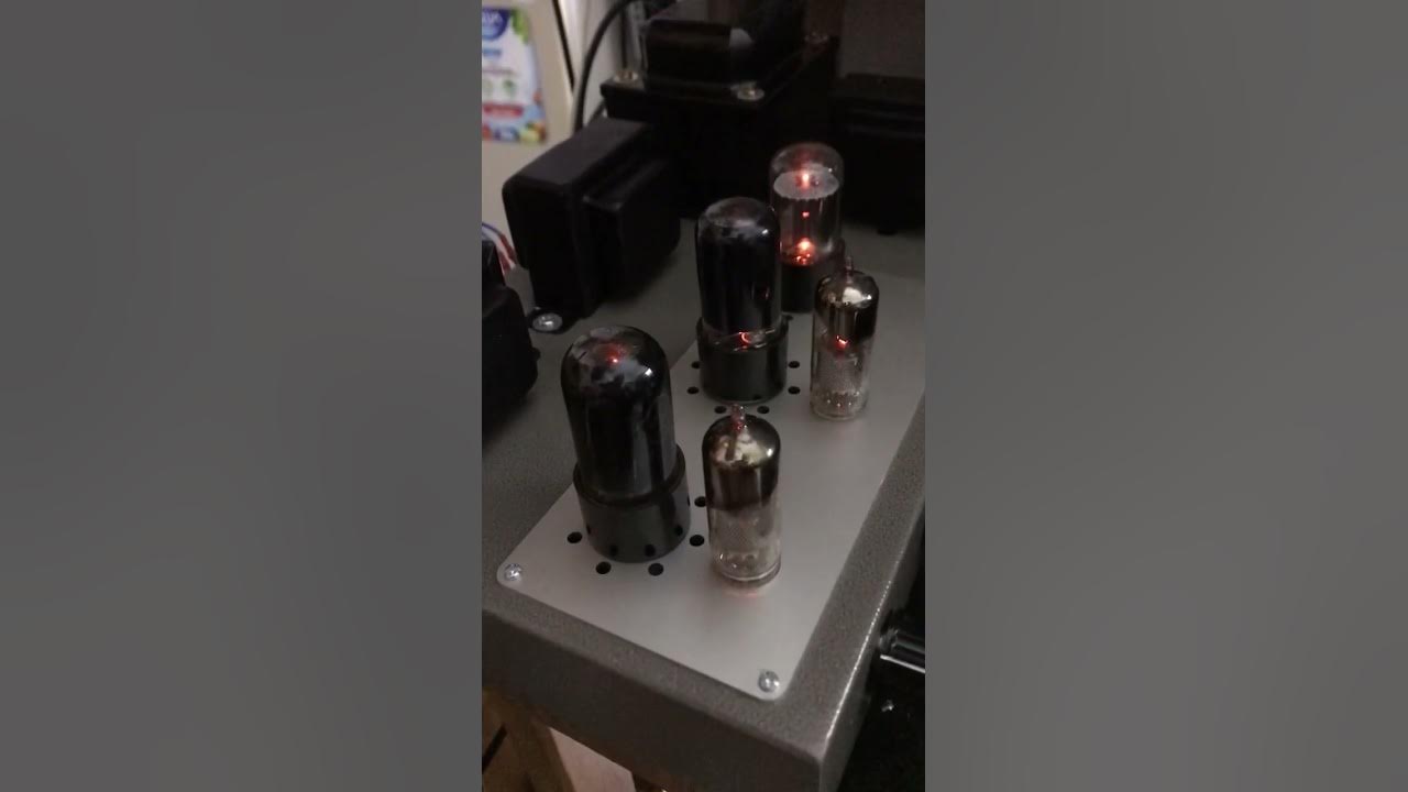 6v6 công suất nga kết hợp pre ef80 mullard anh - YouTube