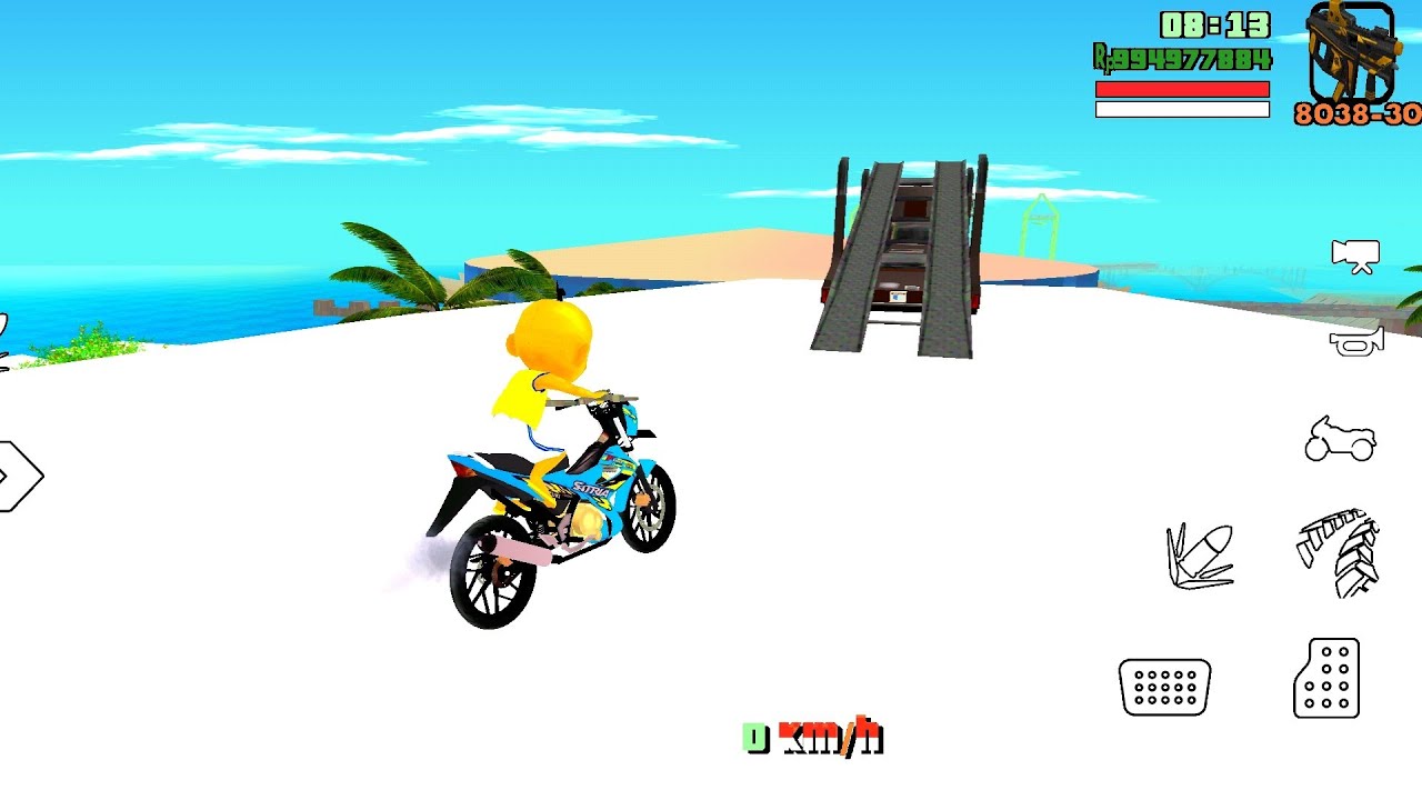 Aksi motor terbaru Upin di atas gedung 🤣 Oyanio Tv - YouTube