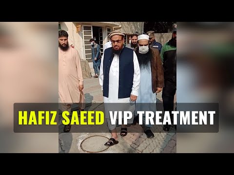 Pakistan provides VIP treatment to Hafiz Saeed after sentenced to 10 years jail term
