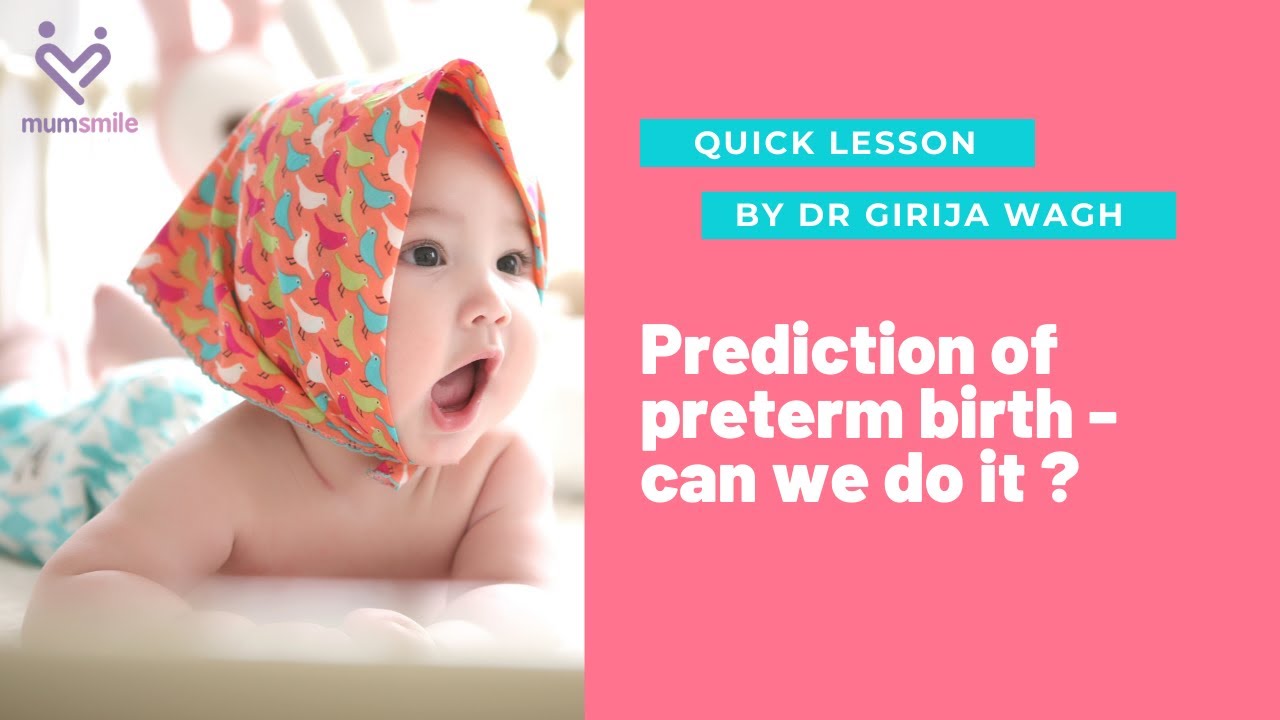 Prediction of preterm birth can we do it? - YouTube
