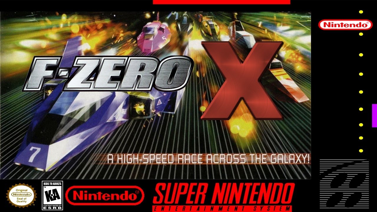 F-Zero X - Car Select and Red Canyon (SNES Remix) - YouTube
