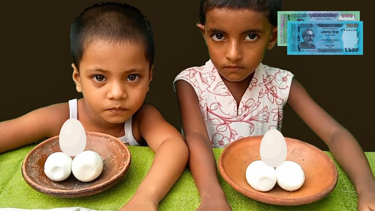 Spicy boiled egg eating challenge by Little Baby | Eating Competition ...