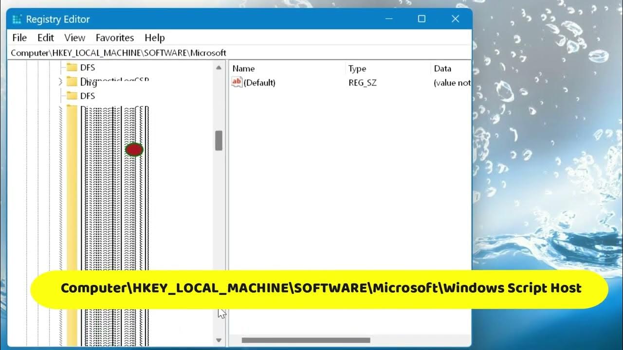 Fix Windows script host access is disabled on this machine windows 11 - YouTube