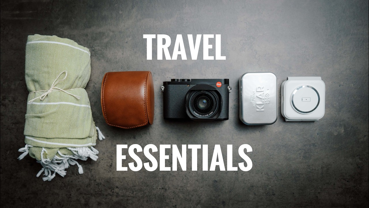 Top 5 Travel Essentials for 2025 - YouTube