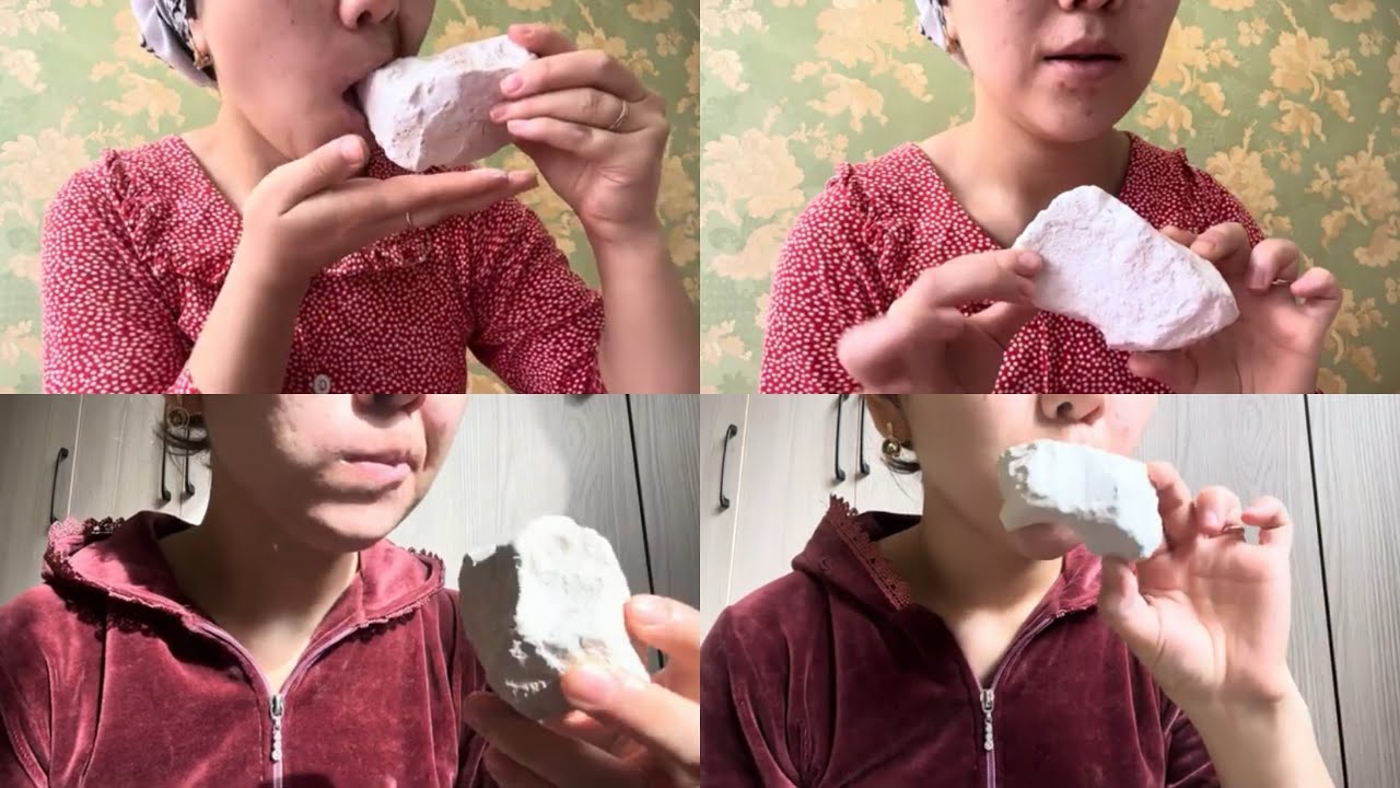 Wet & dry crunch @ASMR_AIYM_CHALK_ | chalky asmr - YouTube