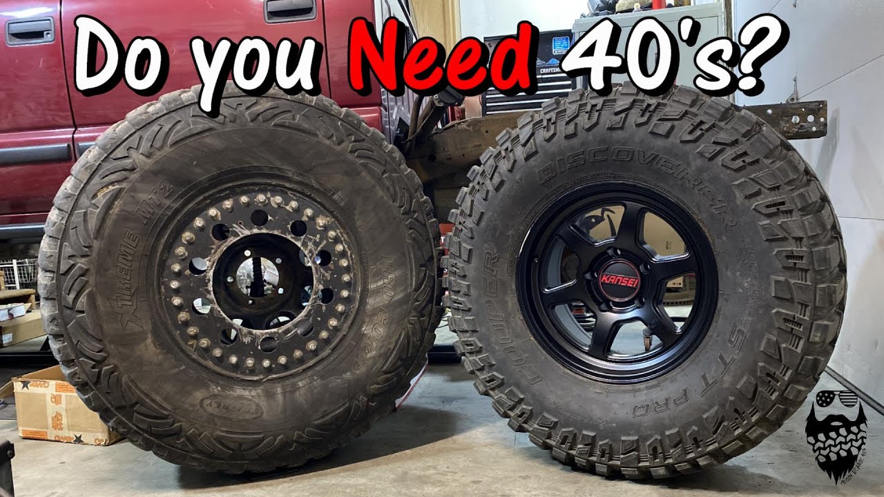 Do you Really NEED 40's?? Choosing the right tire for the SAS Rock ...