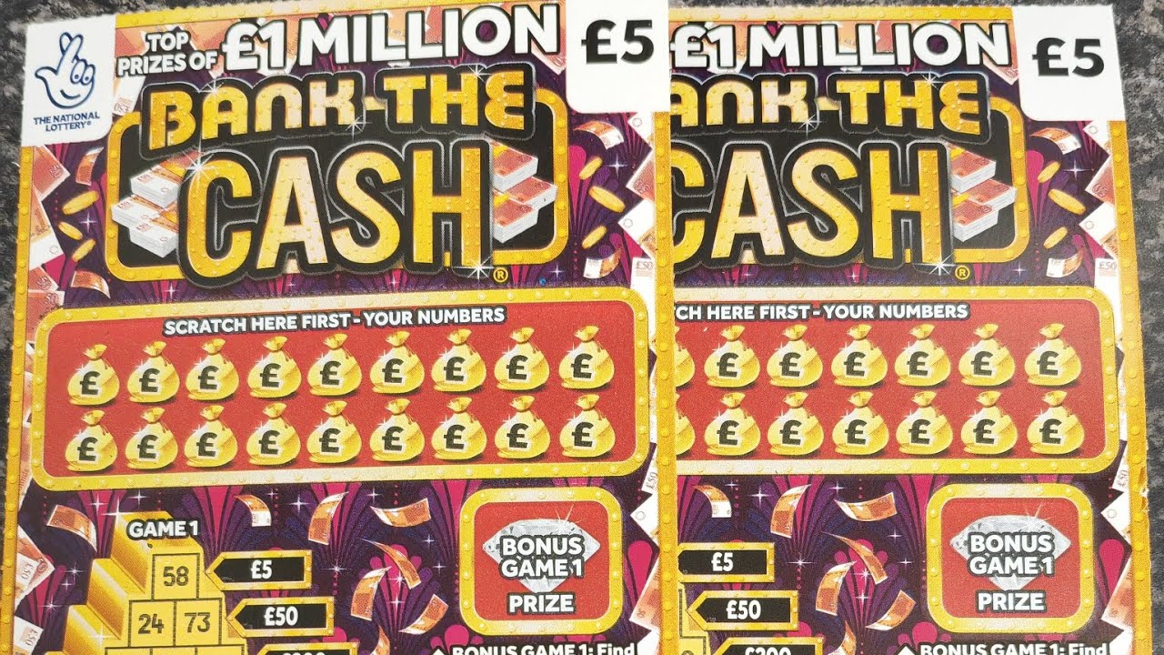 New £1 MILLION bank the cash scratch cards £10 in play - YouTube