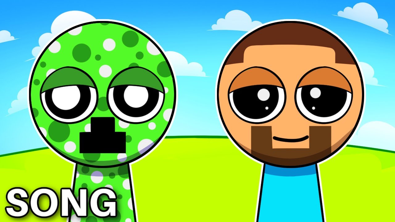 Sprunki Minecraft Song Animated Music Video (Incredibox Sprunki ...