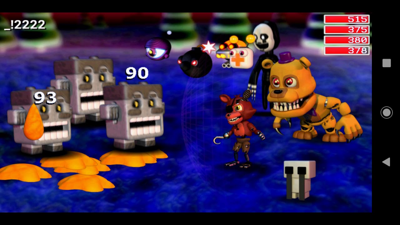 how to get auto neon wall FNaF world - YouTube