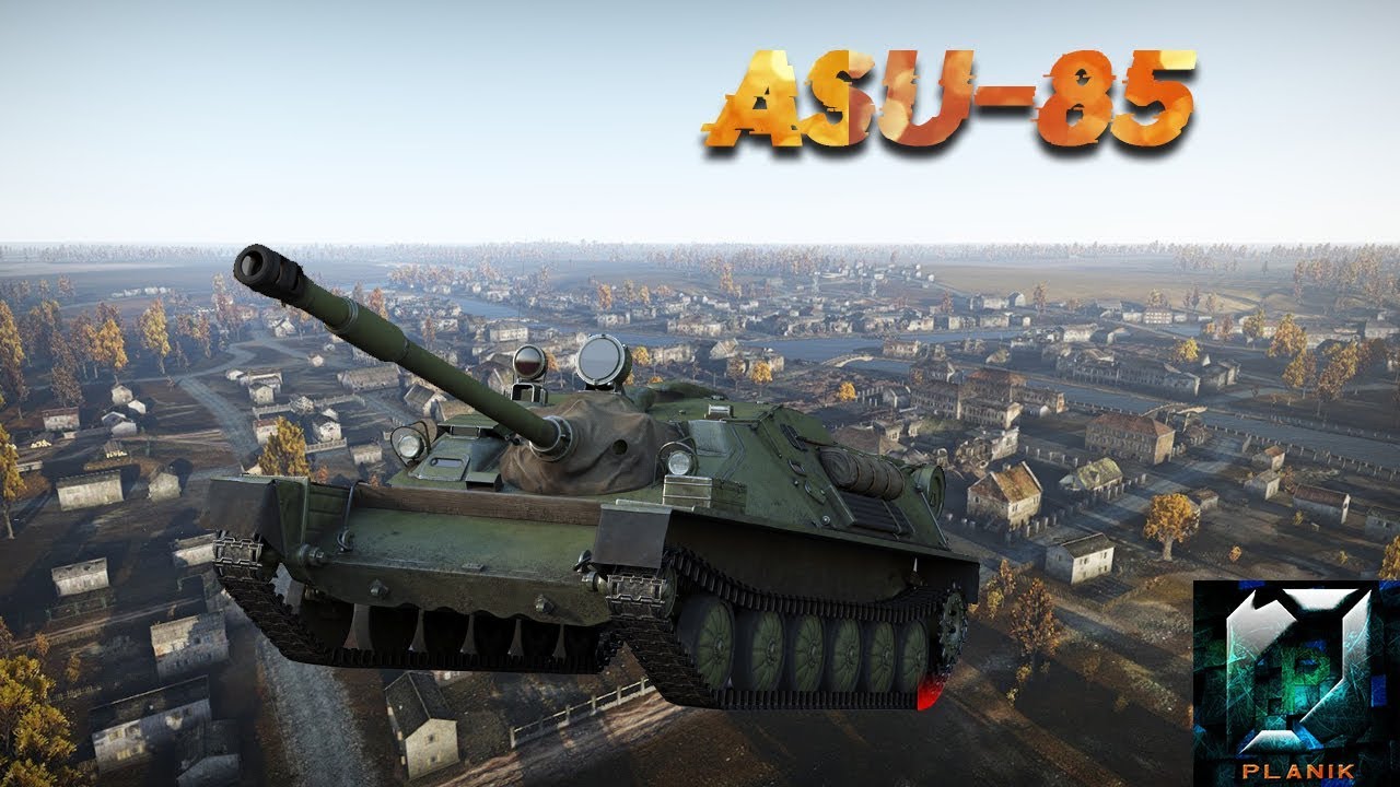 War Thunder : Présentation de l'ASU-85 feat. Firetek (RB) #38 - YouTube