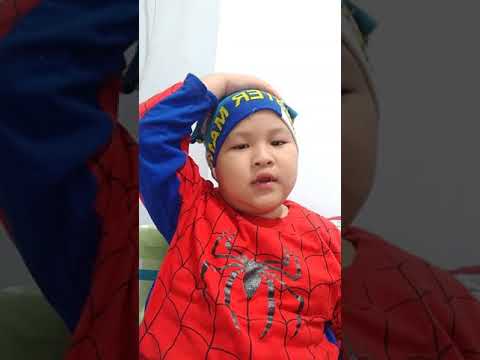 Jevan Colin Anak lucu belajar ngevlok youtuber kids meniru gaya kak ria ricis