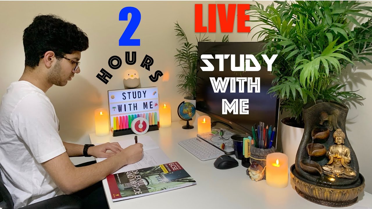 Live Study with me pomodoro | 50/10 | 2 hours | 2 sessions | Lessonade ...