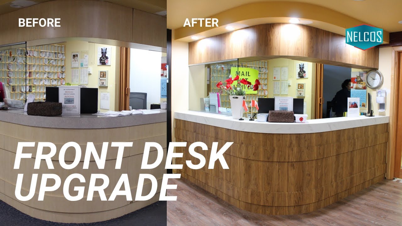 Front Desk Upgrade | Reception at Seton Villa Senior House | Nelcos ...