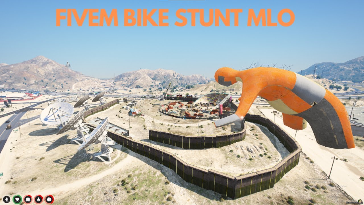 Fivem bike stunt mlo | Fivem Mods | Interior & map for Roleplay | FiveM ...