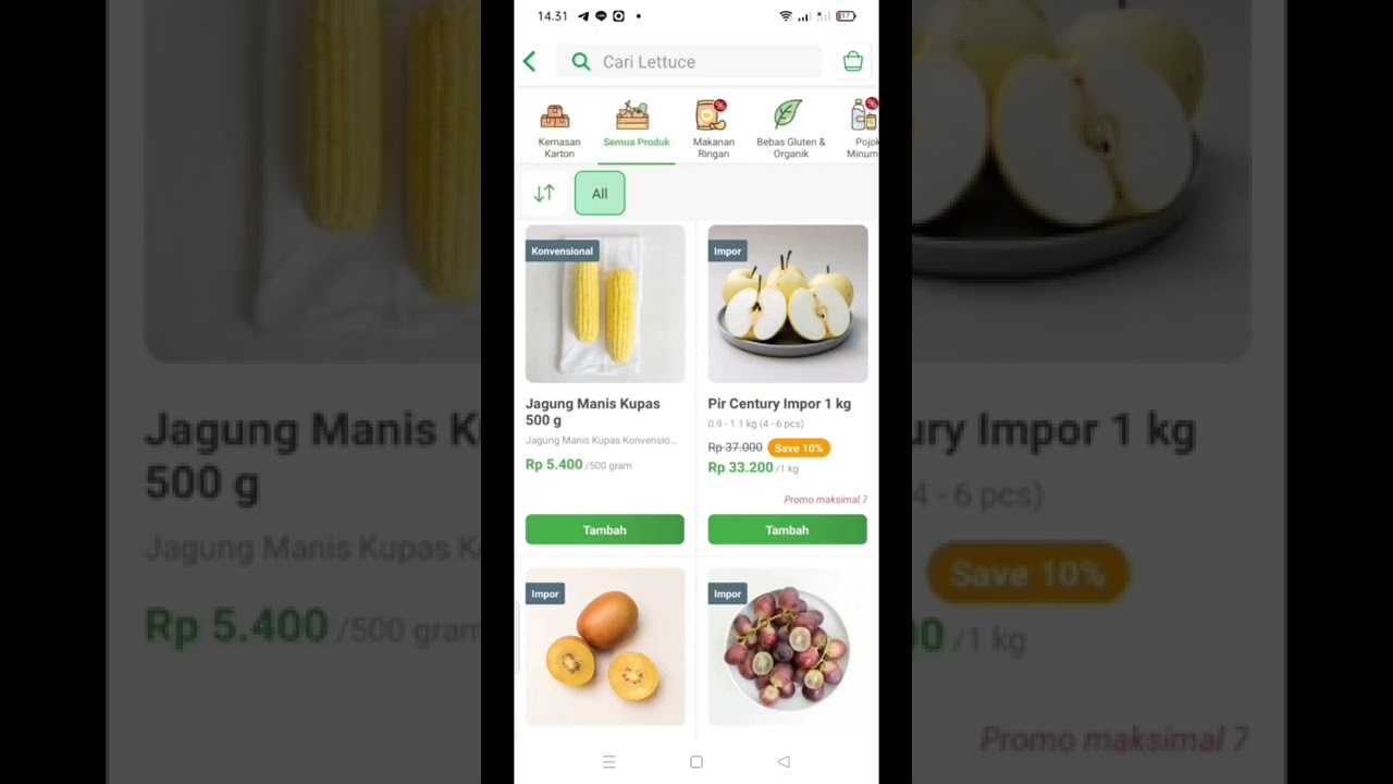 Tutorial Penggunaan Aplikasi Sayurbox - YouTube