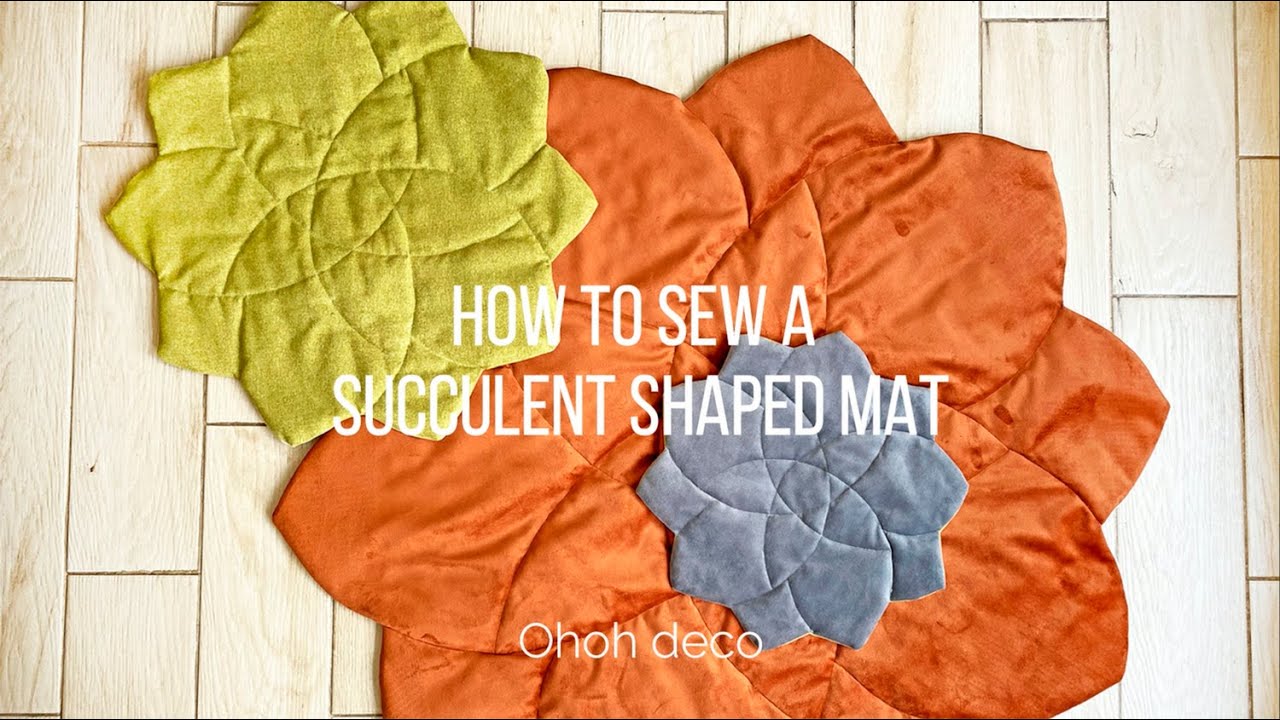 How to sew a Play Mat - YouTube