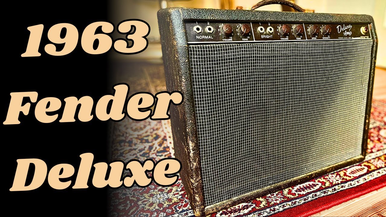 Vintage Fender Brownface Deluxe Restoration Part #1 - - YouTube