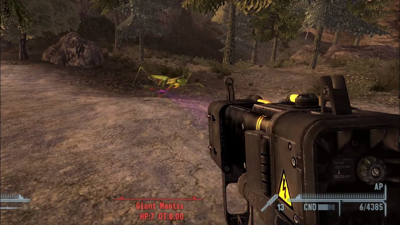 Project Nevada - Stealth Laser Pistol (New Vegas Mods) - YouTube