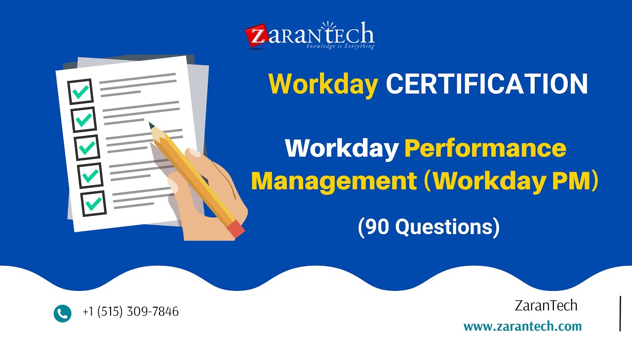 Workday Performance Management (Workday PM) (90 Practice Questions ...