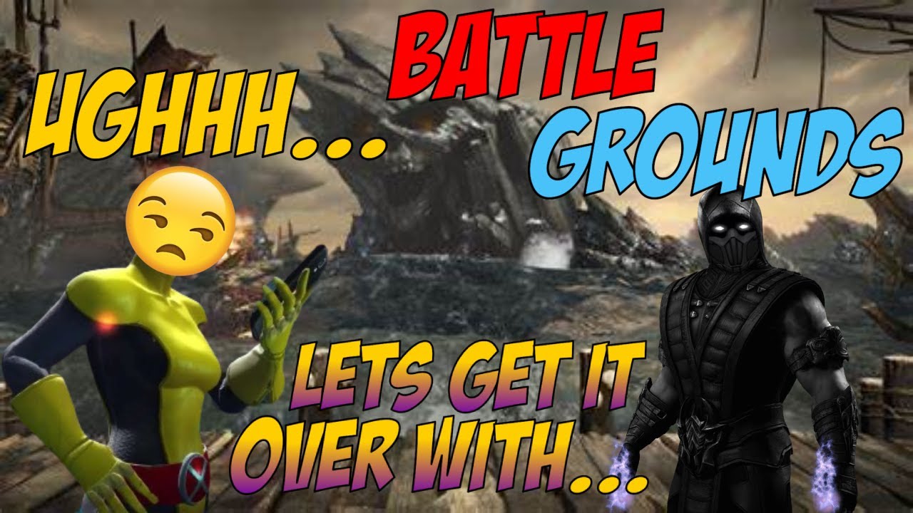 Ughhh... Battlegrounds! Lets get this over with... (Friendlies too ...