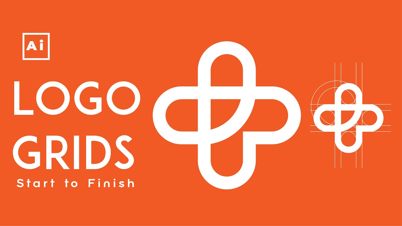 How to design a Grid Logo - YouTube