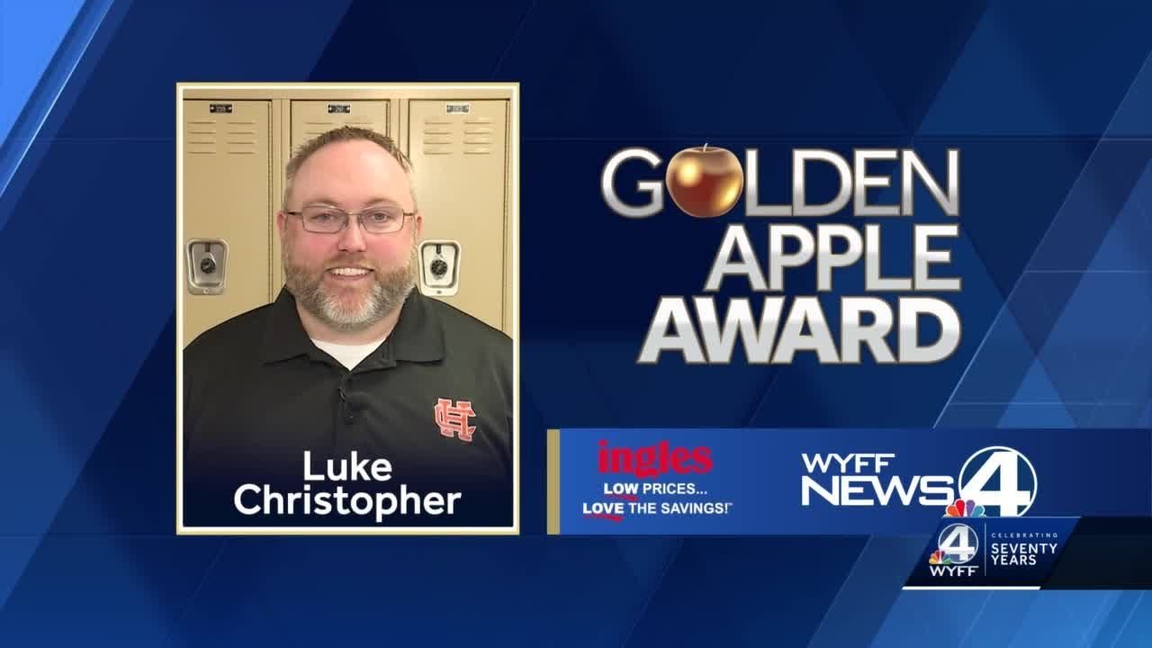 Golden Apple Award Winner: Mr. Luke Cristopher - YouTube
